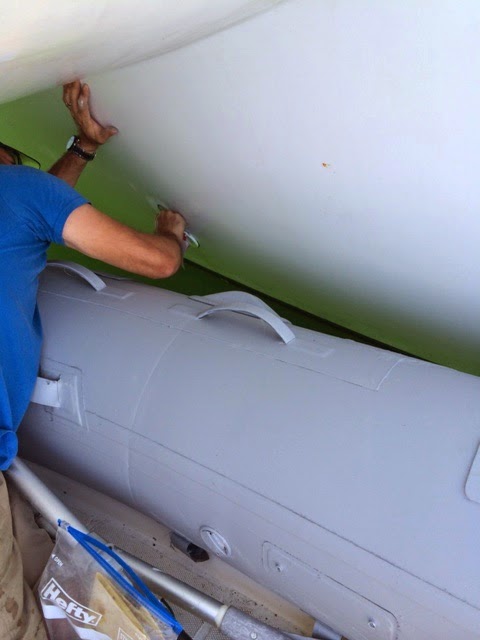 Sailing SweetHaven: How to Install a Thru Hull. What Not To Do.