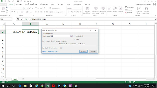 Finanzas Excel Vba Sql Y Algo Más Trabajando Con La Función Formulatexto De Excel Muy