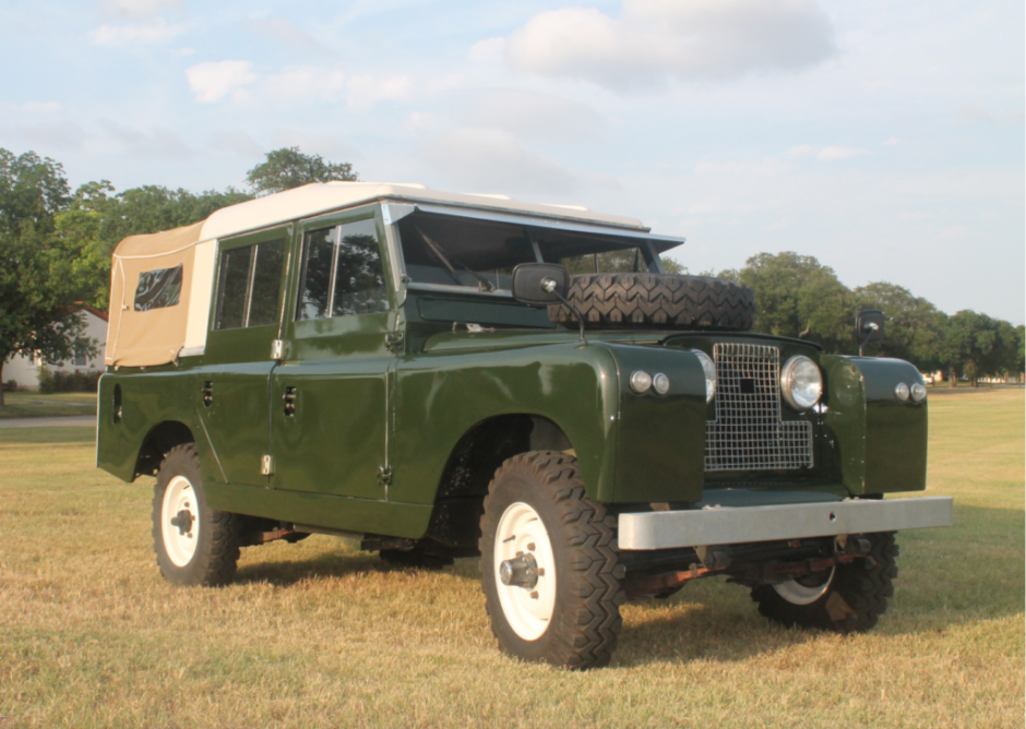 autoliterate: 1963 Land Rover 109 Series (for sale)