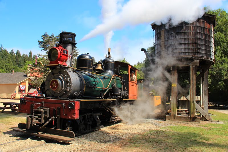 Eye On The View: Roaring Camp Train Station