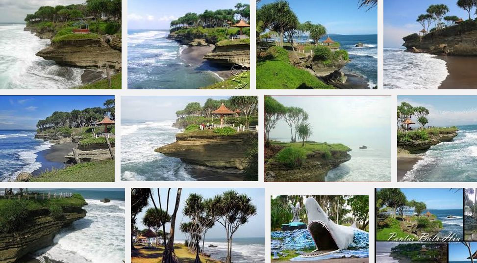 Legenda dan Keindahan Pantai Batu Hiu - Pangandaran Update
