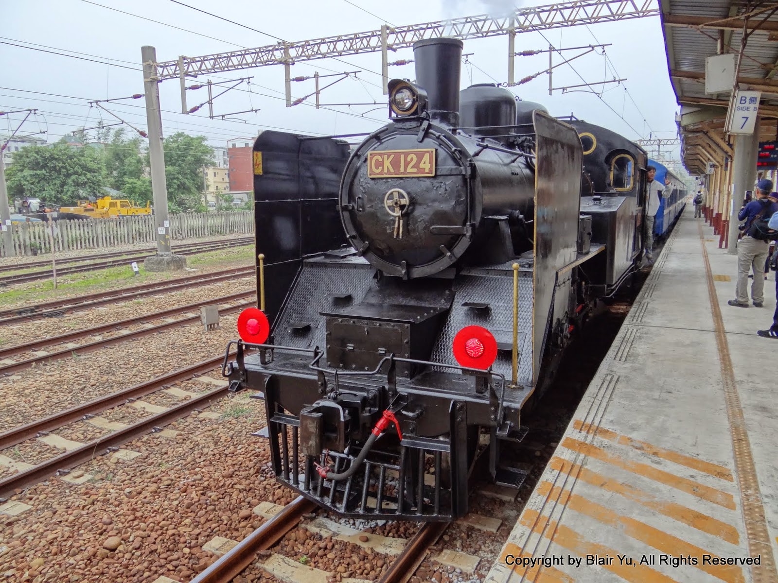 Blair's 鐵道攝影: CK124蒸汽機車 / TRA CK124 Steam Locomotive