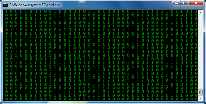 How to make CMD look like matrix ~ Computer tricks and Pranks