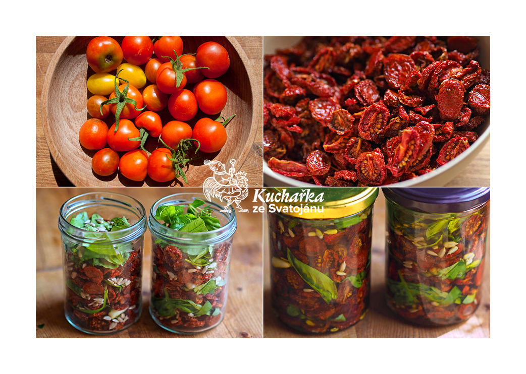 Kuchařka ze Svatojánu: SUŠENÁ RAJČATA V OLEJI