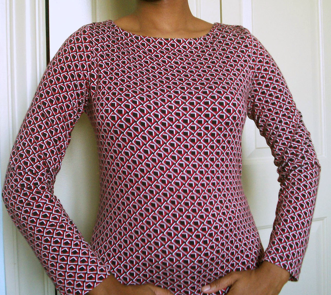 As I Said...: Chain Link Print Top - New Look 6838