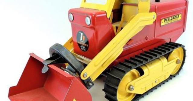 Vintage toy payloader