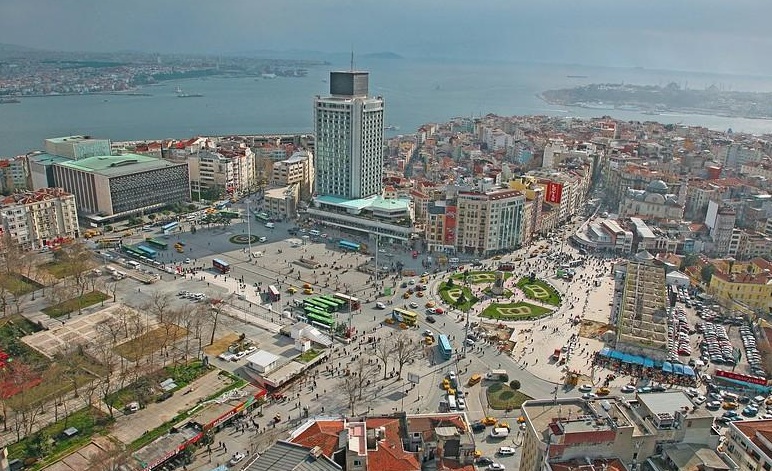 The Geography of Taksim Square