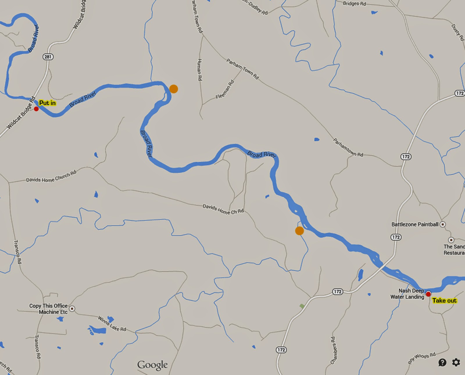 There's water, I must paddle it: Weekend of April 12-13: Horse Creek ...