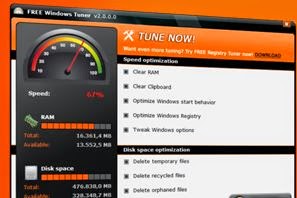 Programe pc gratuite utile descarca de pe internet: Free Windows Tuner