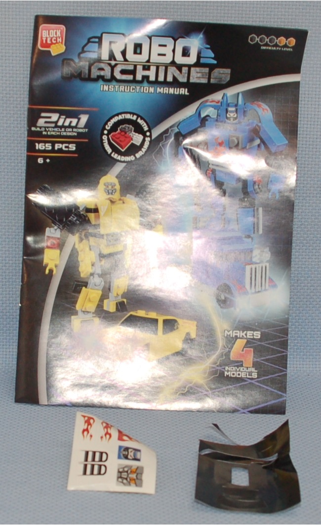 The Mobile Frame Garage: Purity: Block Tech US35-0071/FB Robo Machines ...