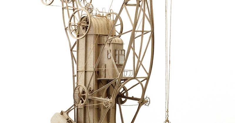 Adventure Graphics: Portafolio: Daniel Agdad, escultor en carton