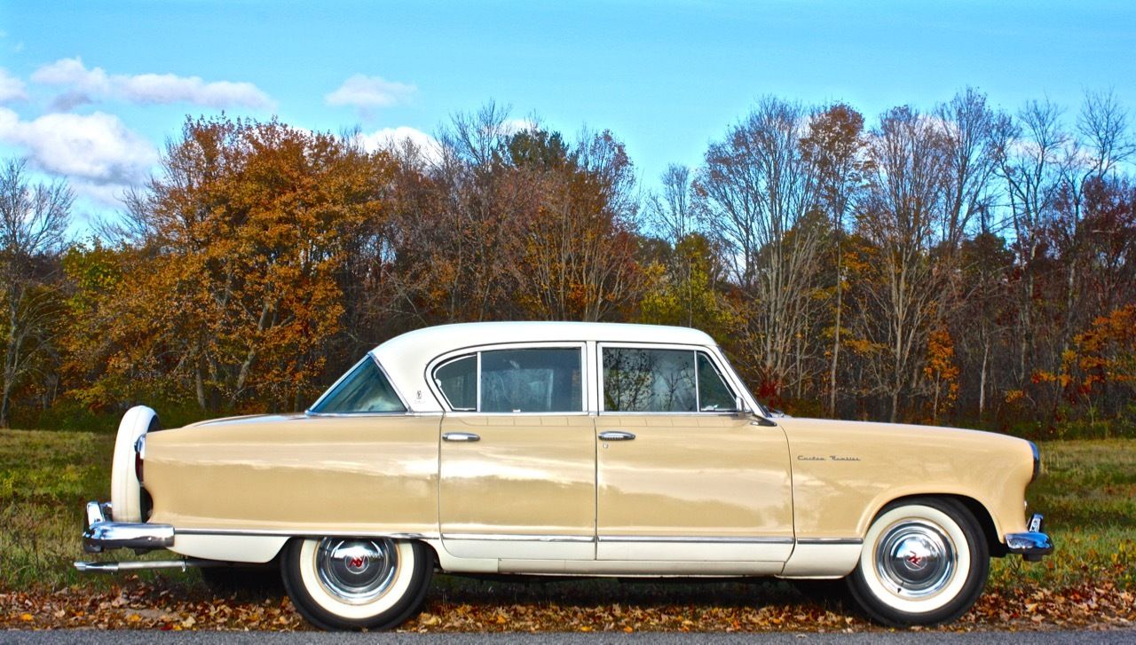 All American Classic Cars: 1955 Hudson (Nash) Rambler Custom 4-Door Sedan