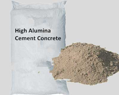 High alumina cement