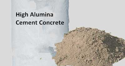 High alumina cement