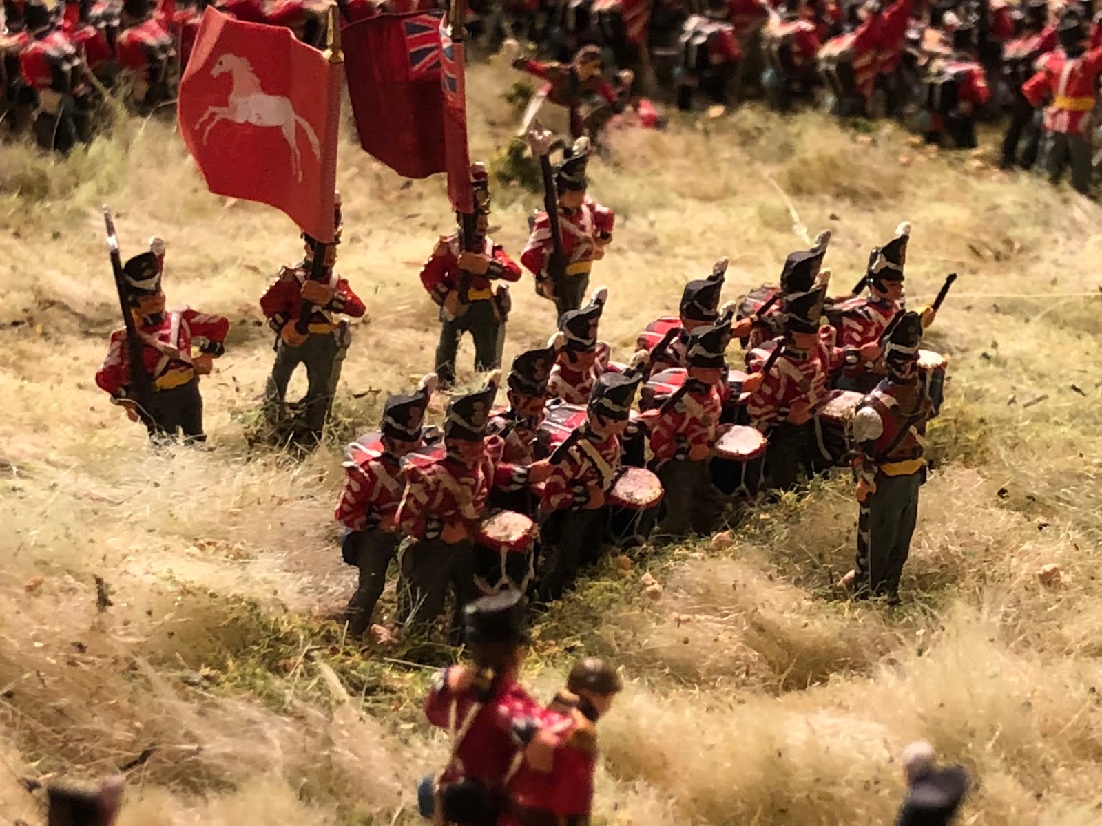 Waterloo in 20mm: The York and Grubenhagen Double Battalion square
