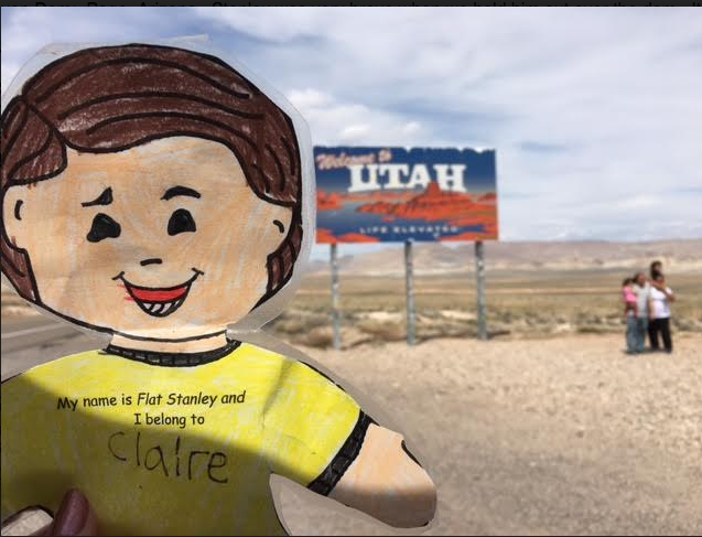 Flat Stanley Around the World!: Claire's Flat Stanley on a BIG VACATION!
