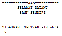 Membuat program virtual ATM pada java ~ MFIslami's Blog