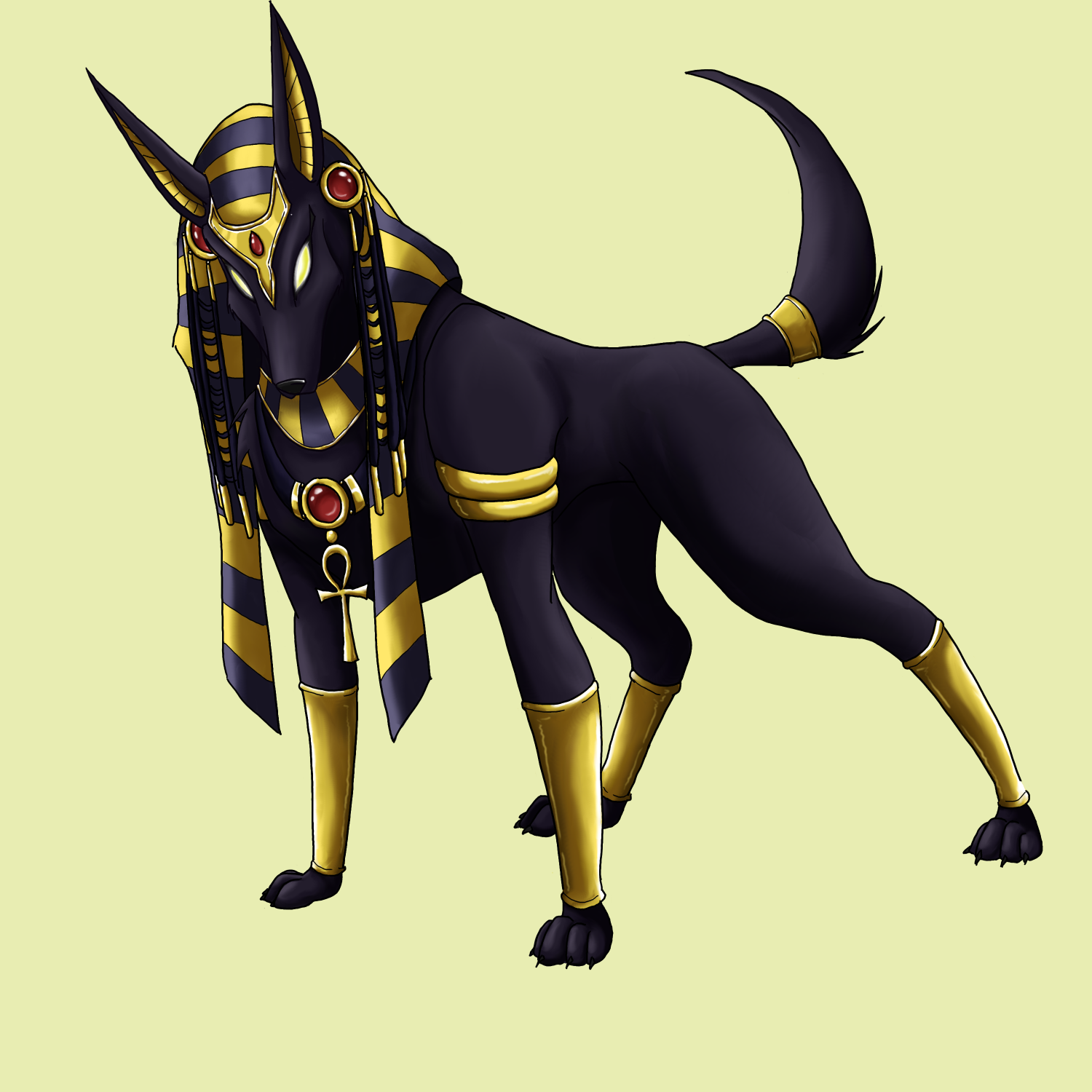 Mary White: anubis