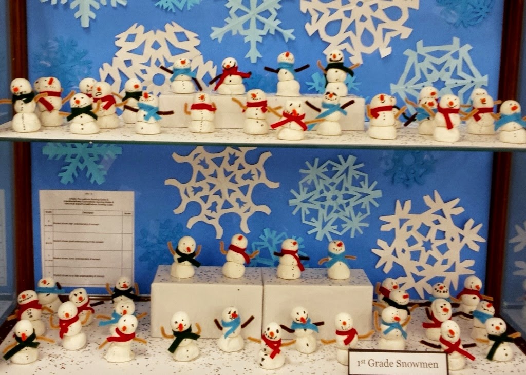 Mrs. Pearce's Art Room : Model Magic Snowmen