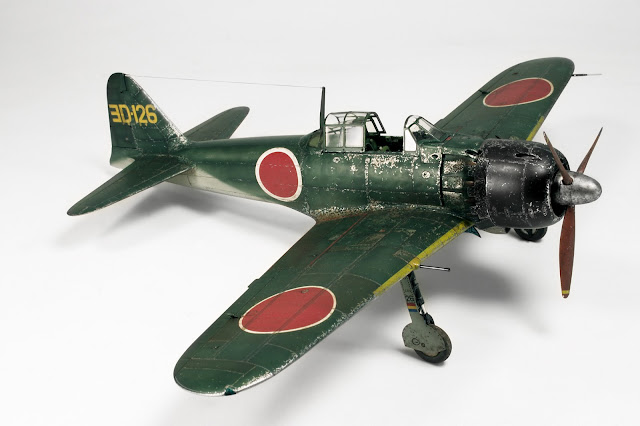 Diego Quijano Scaleworks: The "Zero fighter" work: Tamiya 1/48