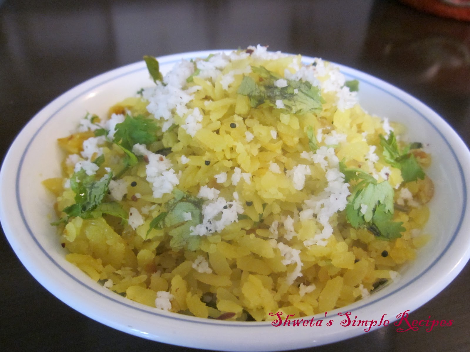 Shweta’s Simple Recipes: Batata Poha