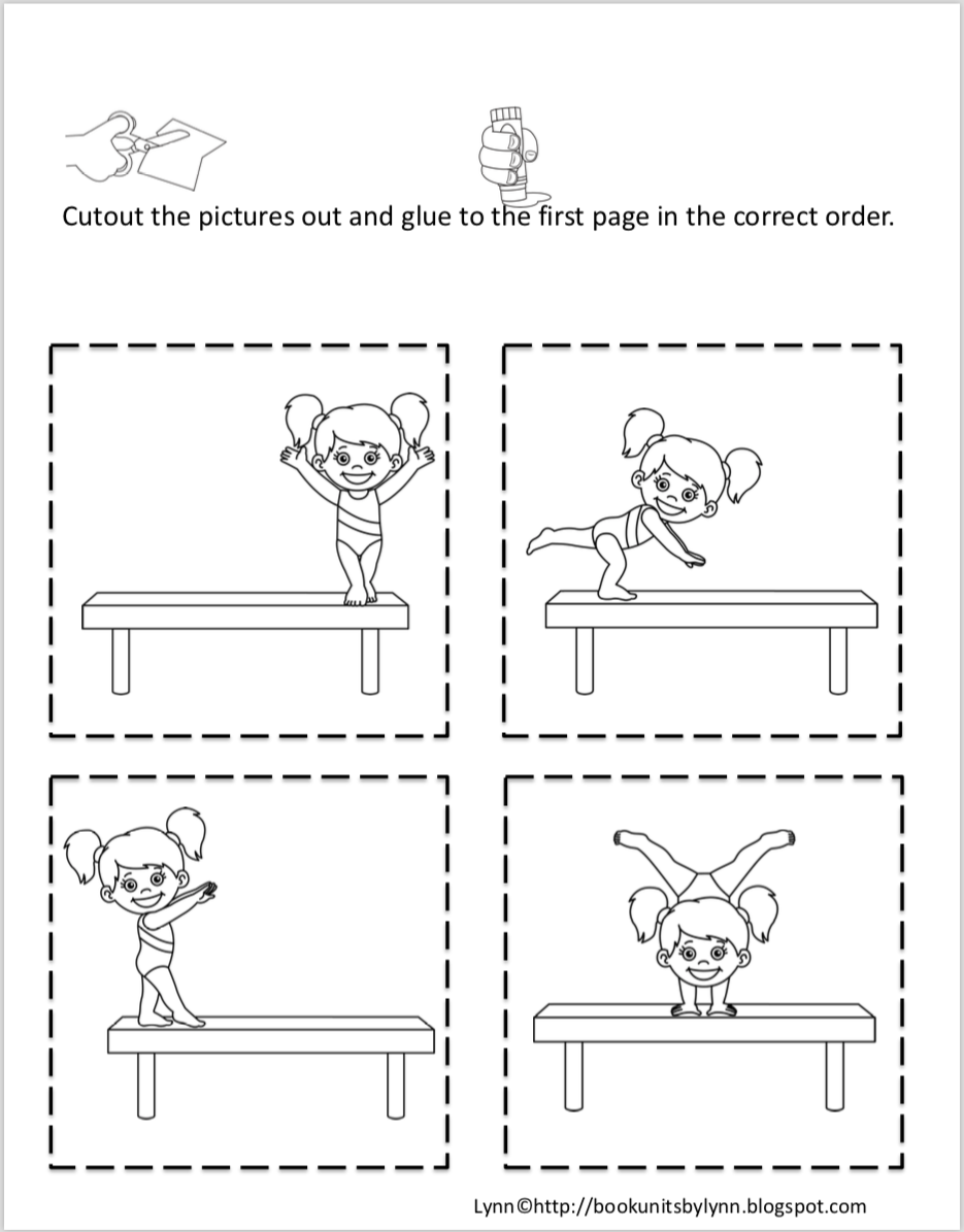 SPORTS SEQUENCE PICTURE SETS ~ Book Units by Lynn