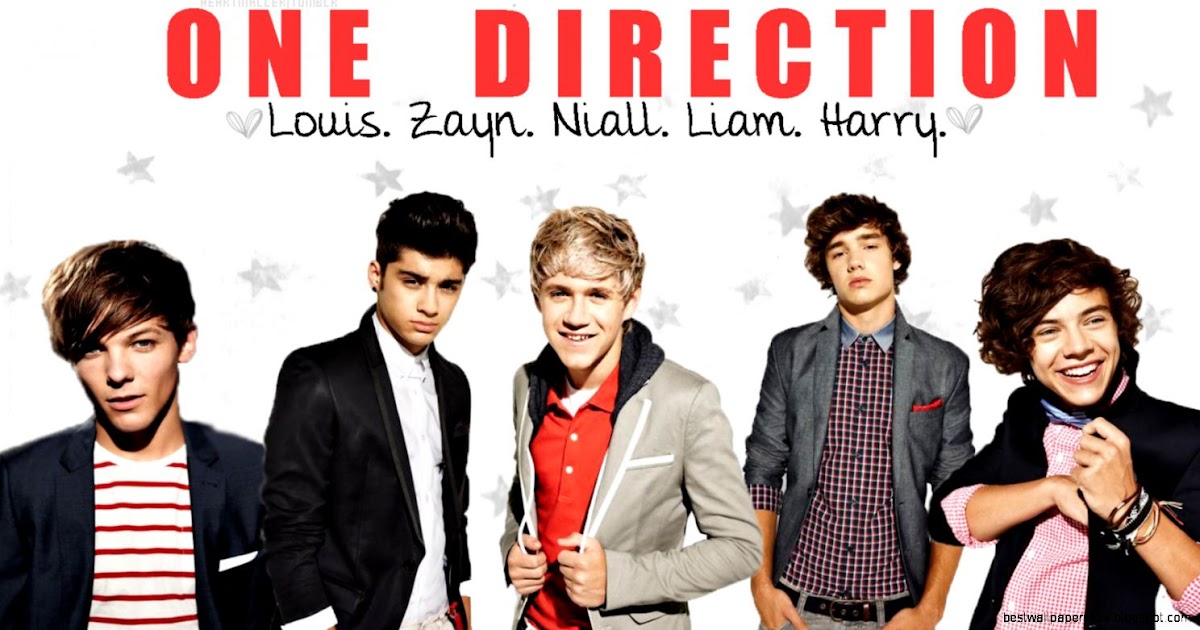 One Direction Wallpaper With Their Names | Best Wallpaper HD