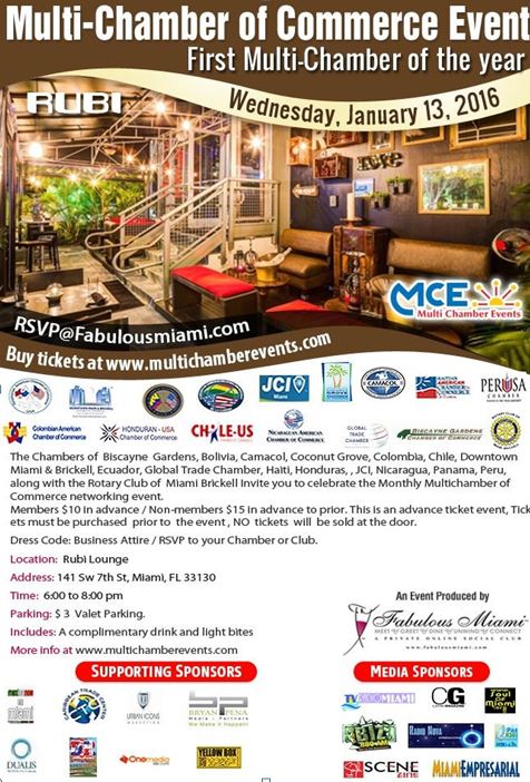 CAMACOL-Oportunidades: Business Networking: Multi Chamber Event January ...