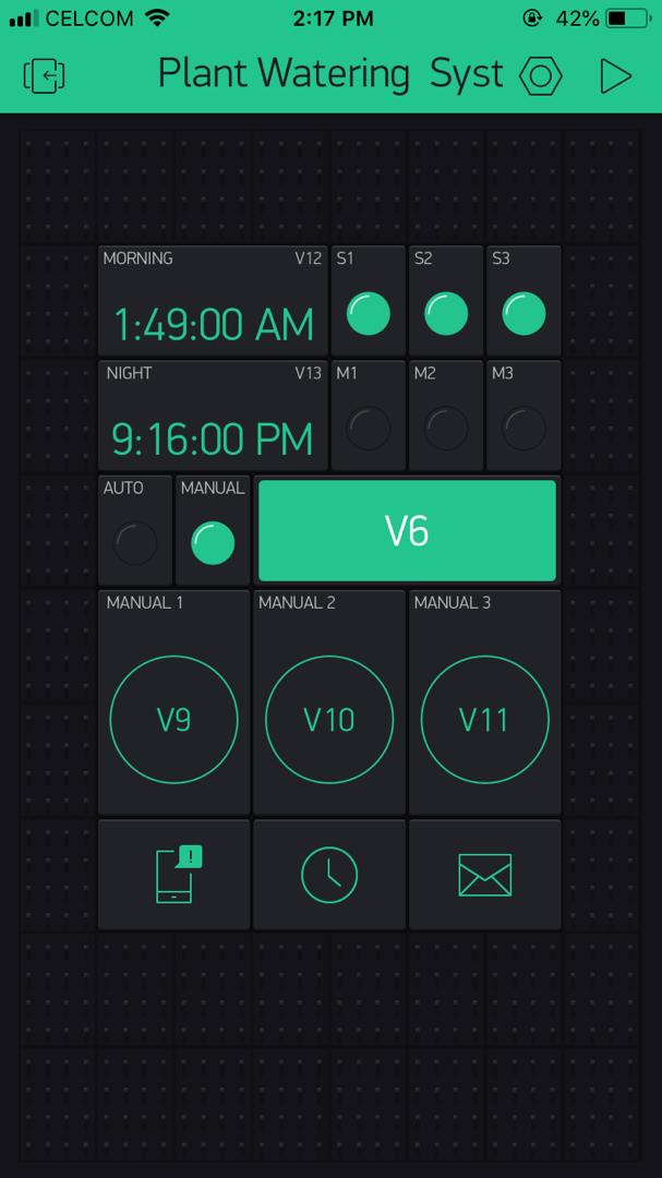 FYP: PLANT WATERING SYSTEM: Week 25 (FYP 2): Set up Blynk Apps FYP: PLANT WATERING SYSTEM: Week 25 (FYP 2): Set up Blynk Apps