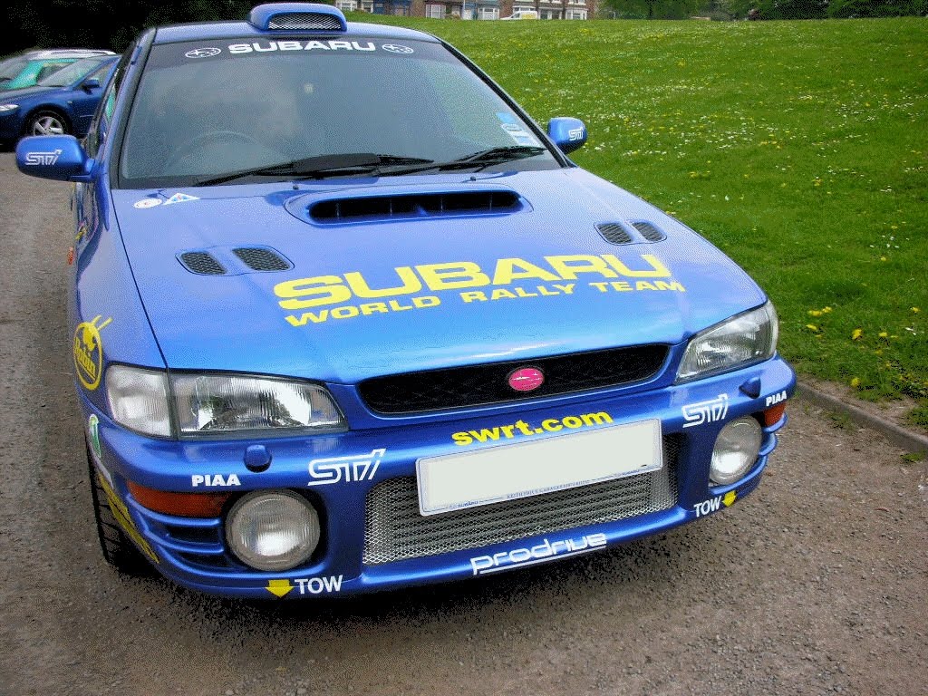 The Green I Signs Blog: Subaru Impreza World Rally Car Graphics ...