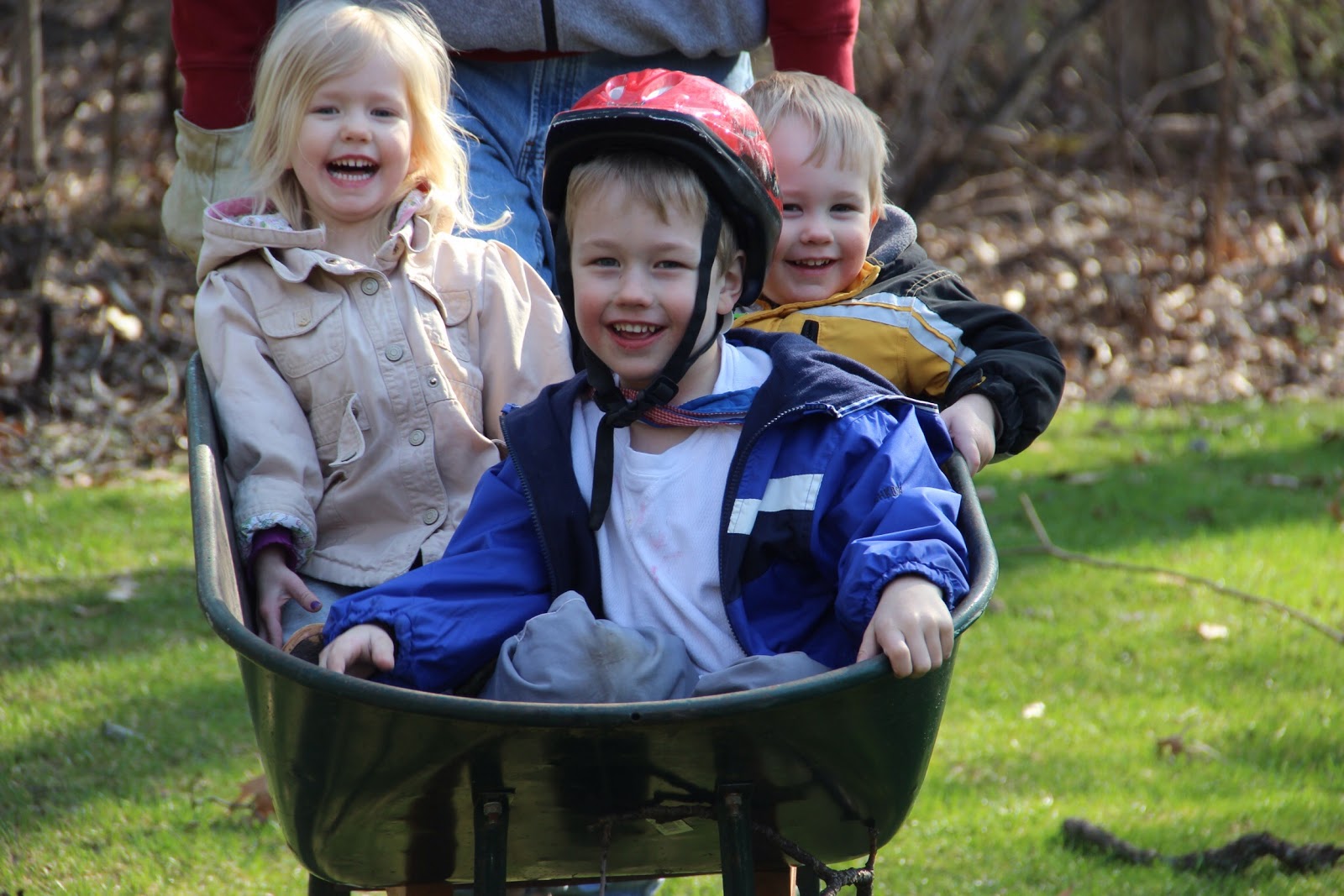 The Johnson Journey: Wheelbarrow Rides
