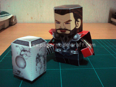 papermodel2u by Petchpaper: Free Paper Model :: The Avengers :: Thor