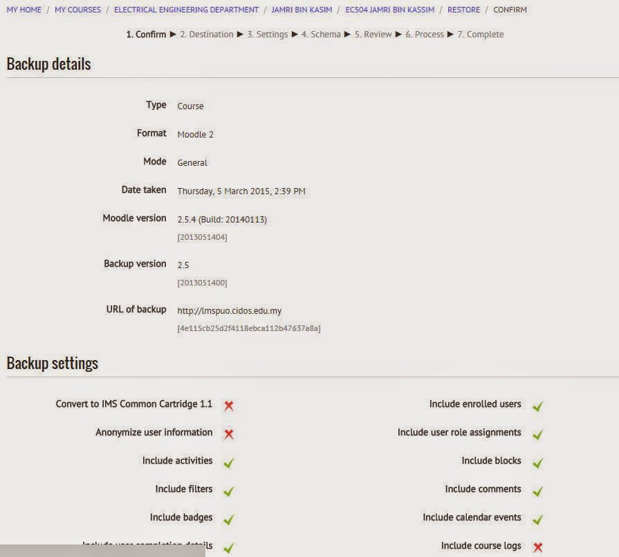 Bagaimana untuk Backup dan Restore platform di LMS CIDOS 2.5 ...