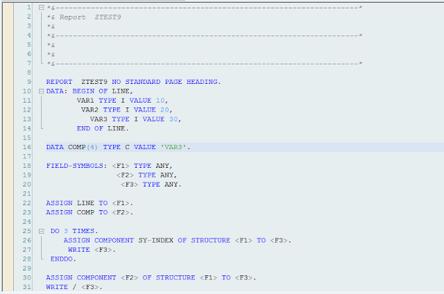 SAP ABAP TECH: How to Use FIELD SYMBOLS in ABAP PROGRAM