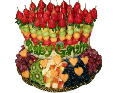 Aranjamente de fructe | Sculpura in fructe | Aranjamente platouri fructe