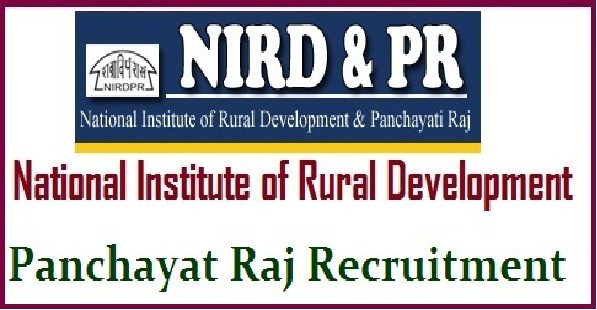 Job in National Institute Of Rural Development And Panchayati Raj ...