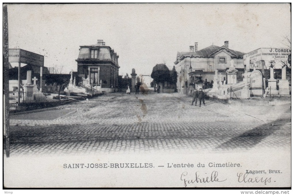 1210 SJTN: Cimetiere Saint-Josse / Begraafplaats Sint-Joost
