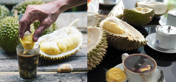 Durian Coffee mix - Indonesian Food Recipes