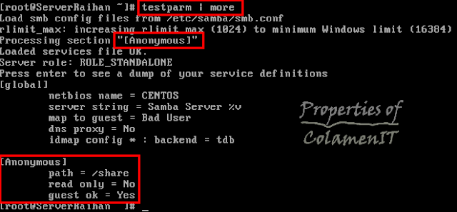 Server SAMBA - Centos 7