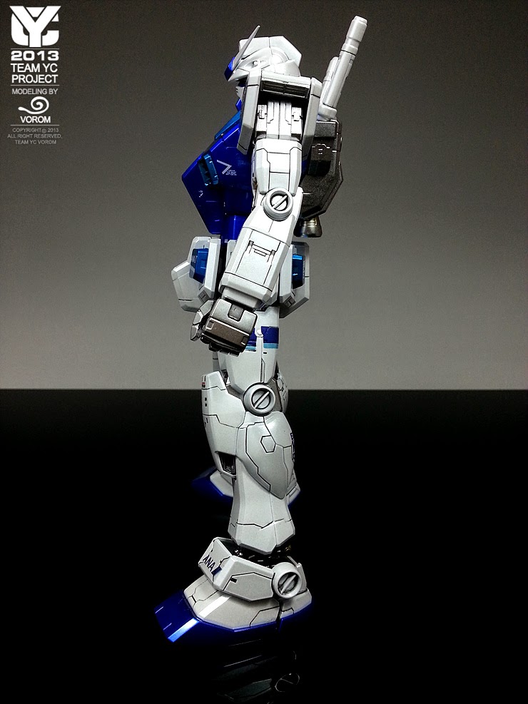 MG 1/100 RX-78-2 Gundam OYW ANA Colors - Painted Build
