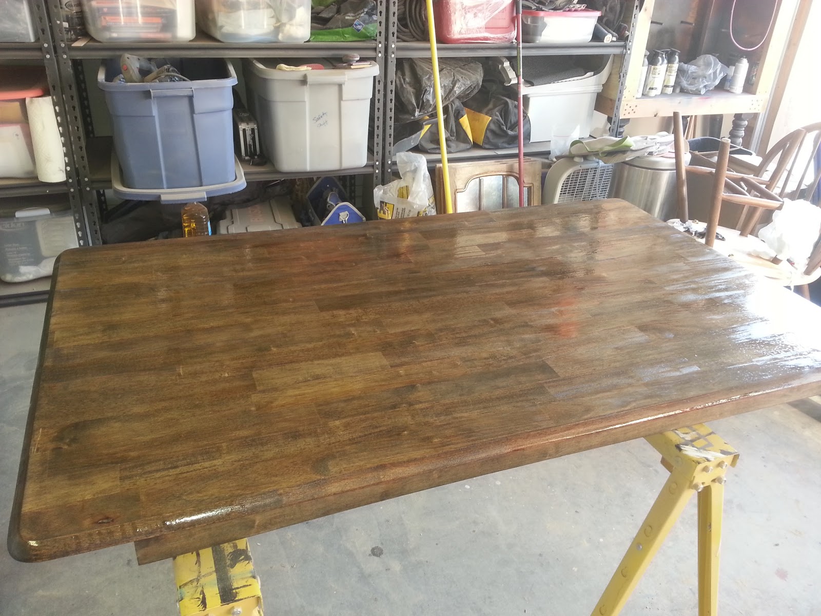 The Big Plate of DIY: Good Intentions- Part 1 of 3-Dining Table Redo