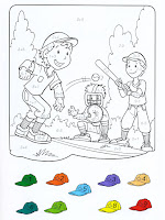 Creionasul cel Istet si prietenii: Adunarea numerelor 0-10 - coloram ...