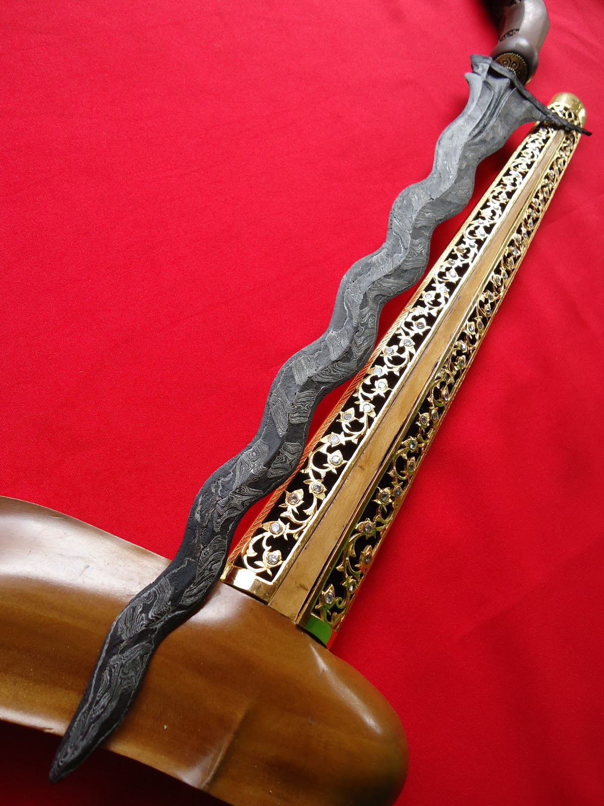 Keris Luk 13 Pamor Lar GAngsir Winengku. | Keris Nogo Sosro | Jual ...