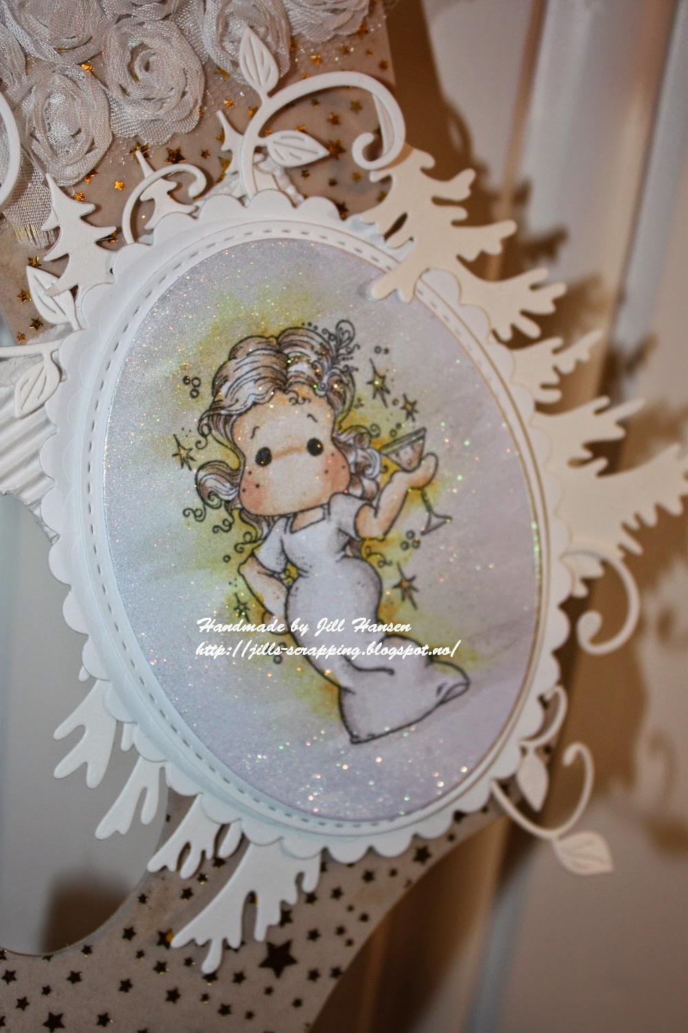 My Magnolia creations: GLITTER TUTORIAL WITH COPICS