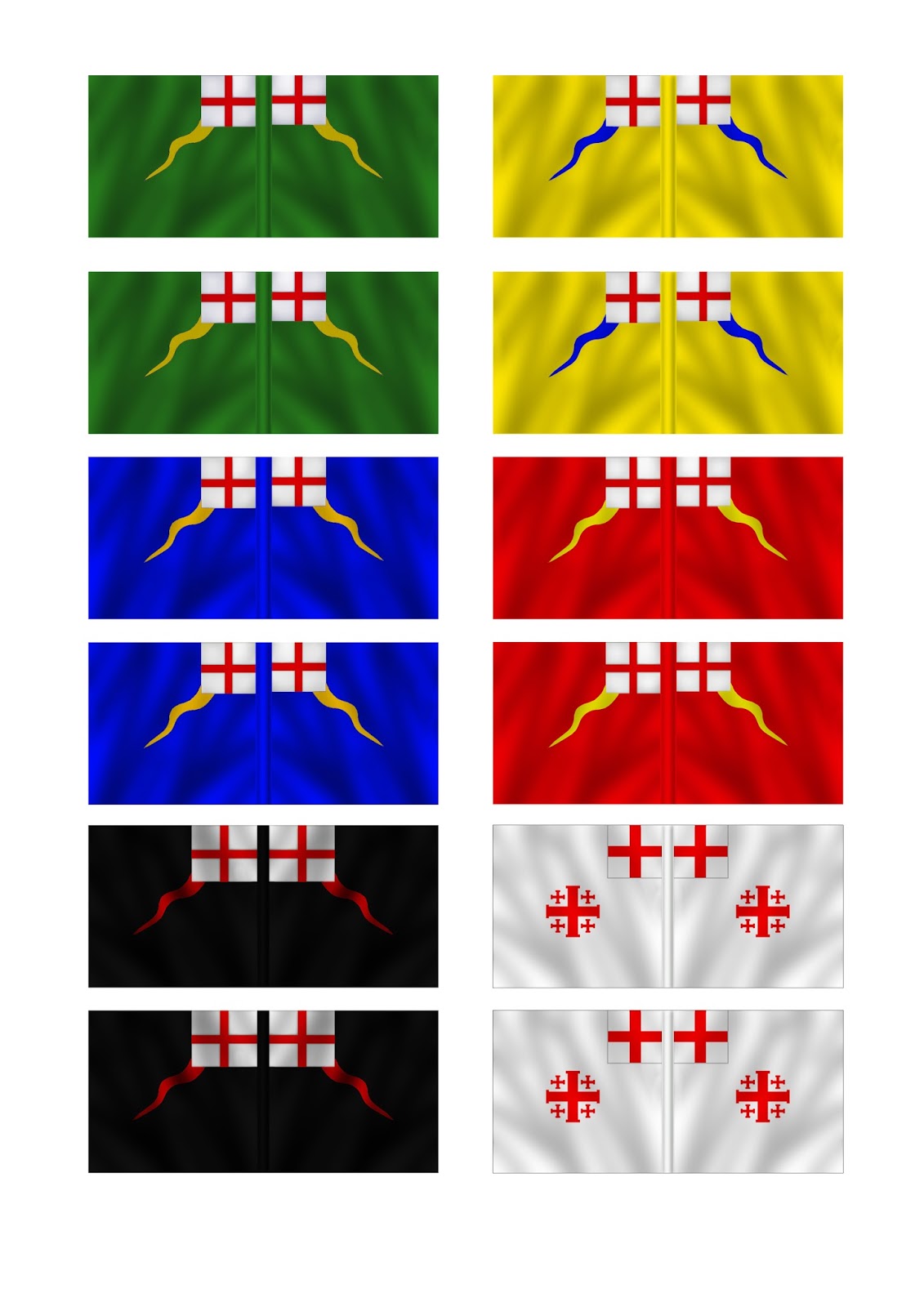 This 28mm Life: English Civil War Flags