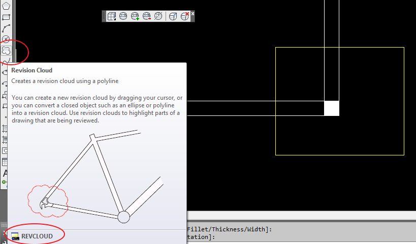 CARA MEMBUAT REVISION CLOUD DI AUTOCAD