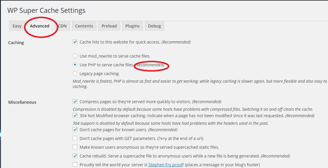 Cara Setting Plugin WP Super Cache Agar Bekerja Optimal ~ Sibeol