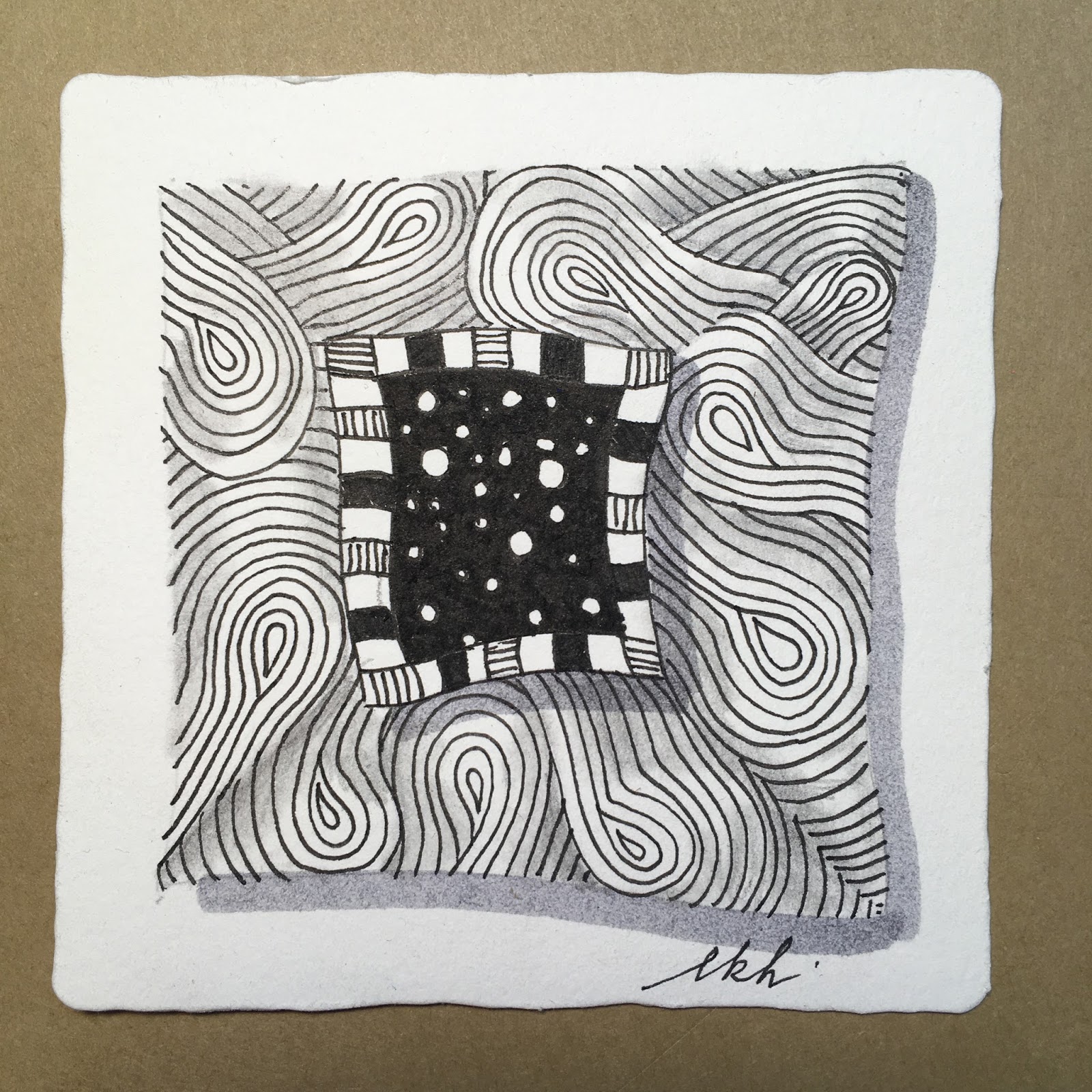 I am the diva - Certified Zentangle Teacher (CZT®): Weekly Challenge #320