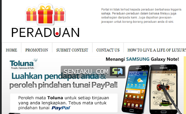5 Website Peraduan/ eContest terbaik di Malaysia
