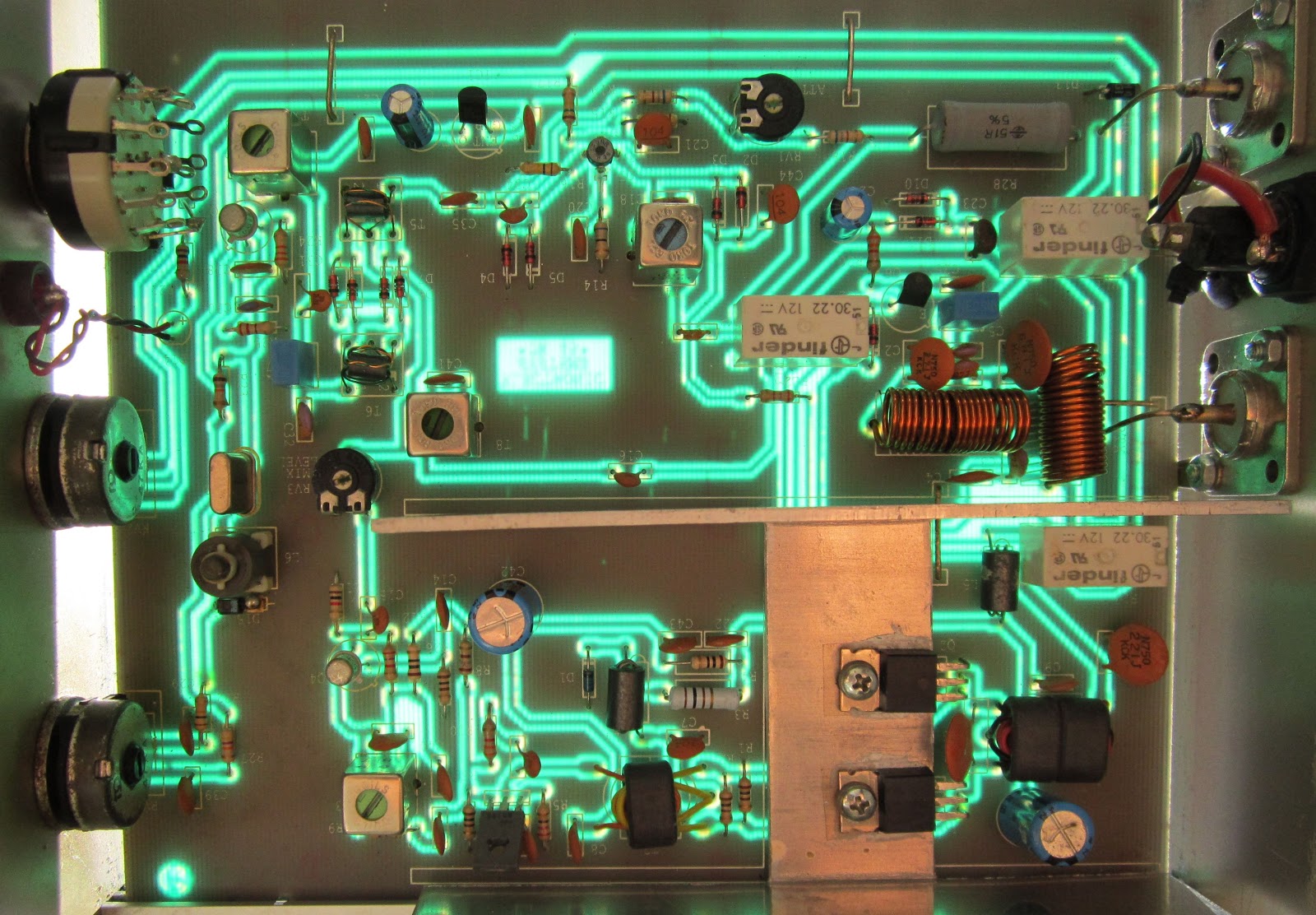 Projetos e Transceptores.: Transverter TR-45 antigo e atualizado CTE ALAN.